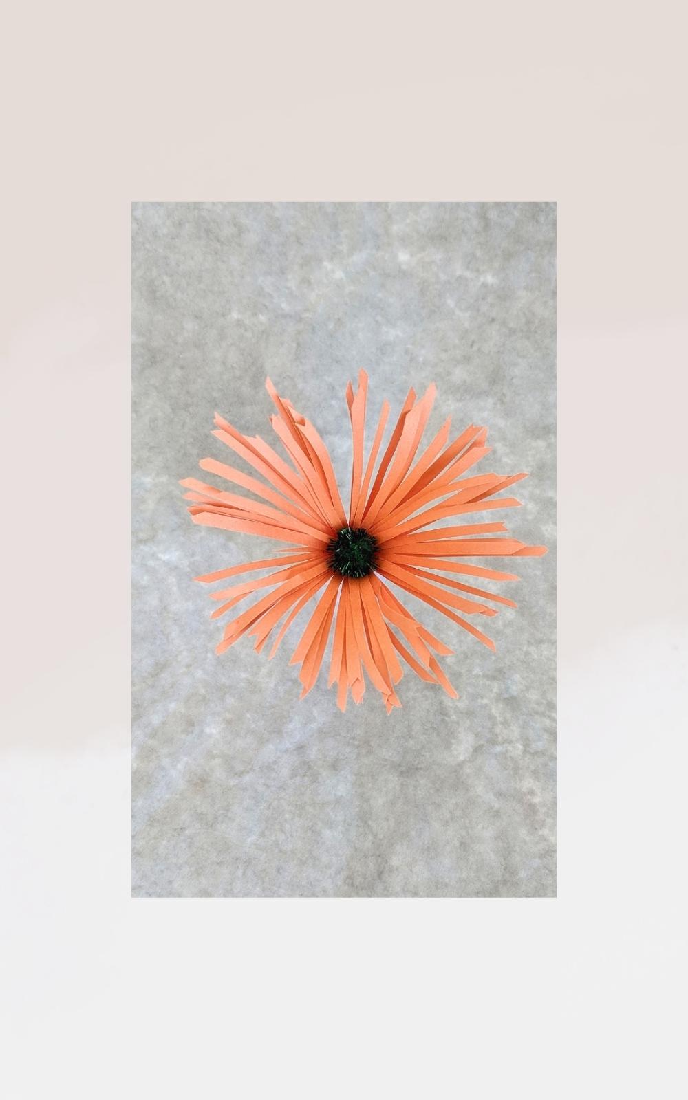Construction Paper Flowers - Create Clusters - Its Blooming Paper