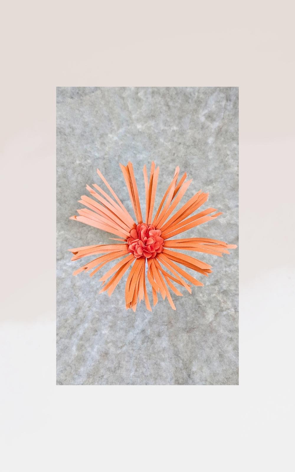 Construction Paper Flowers - Create Clusters - Its Blooming Paper