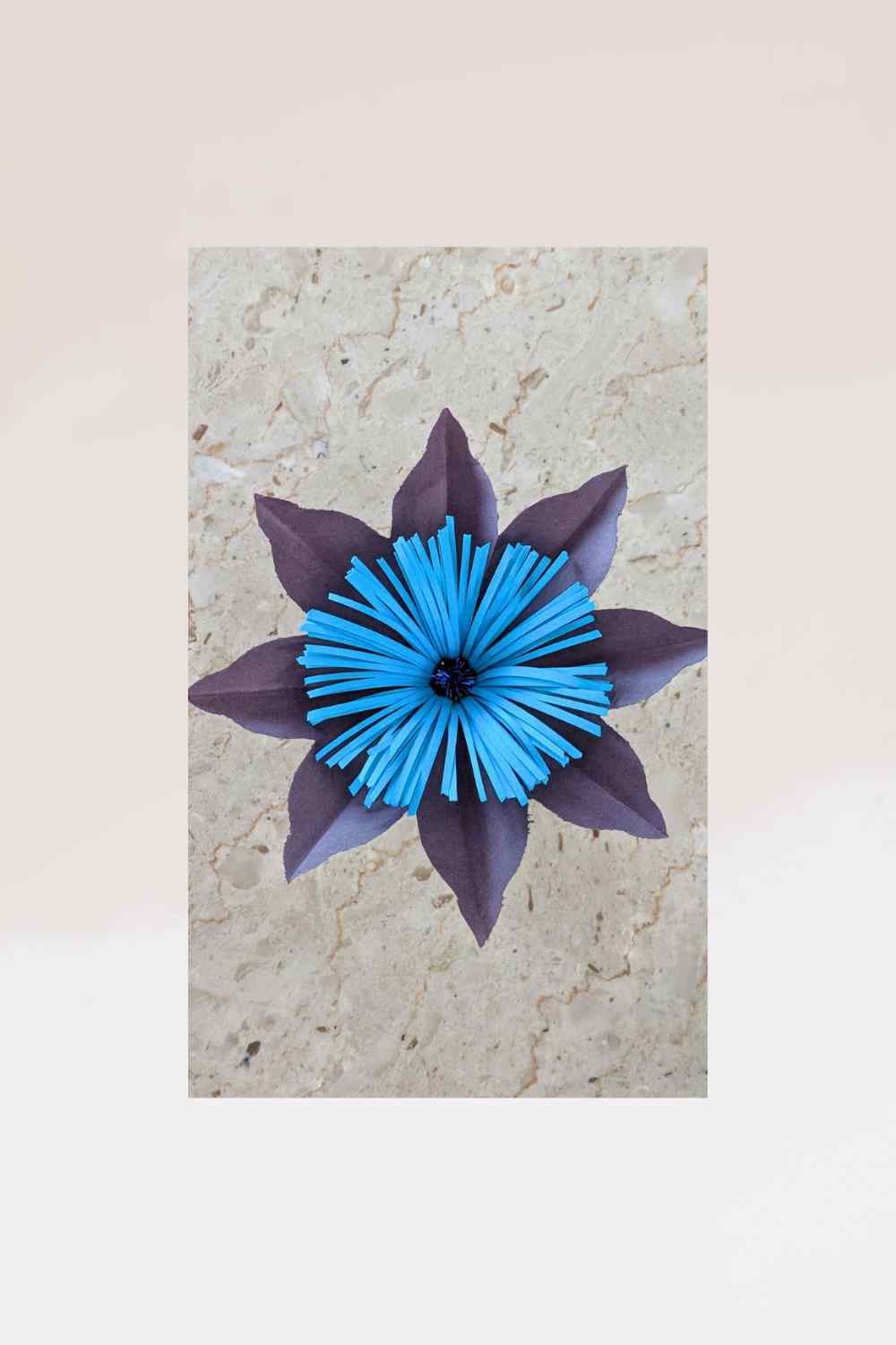 Construction Paper Flowers - Create Clusters - Its Blooming Paper