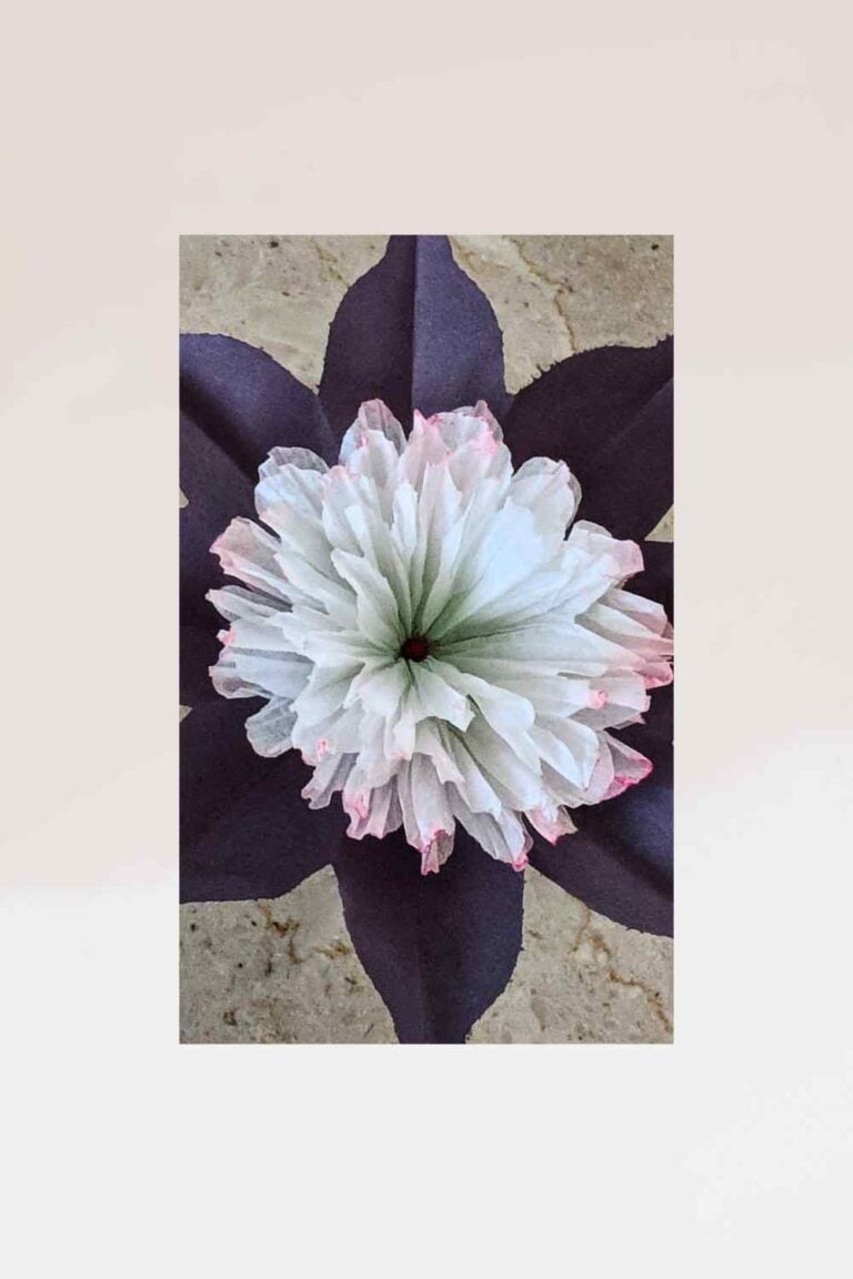 Construction Paper Flowers - Create Clusters - Its Blooming Paper