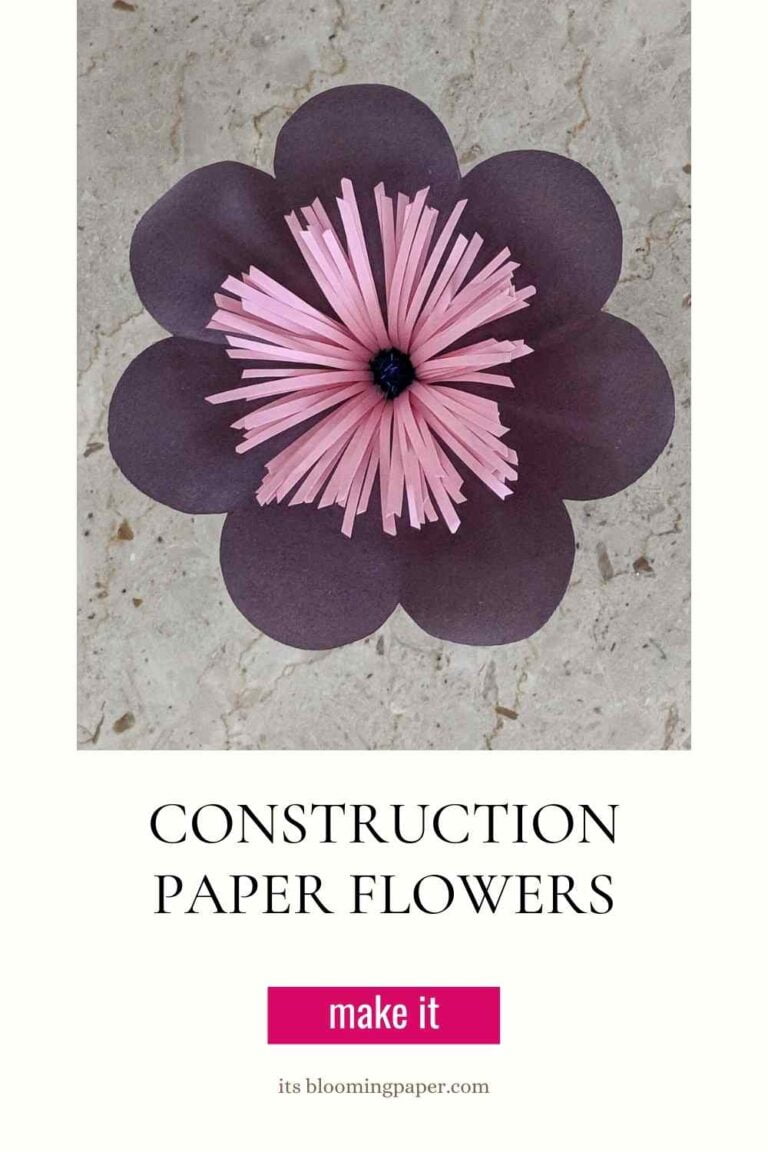 Easy Paper Flowers to Make Whenever - Its Blooming Paper