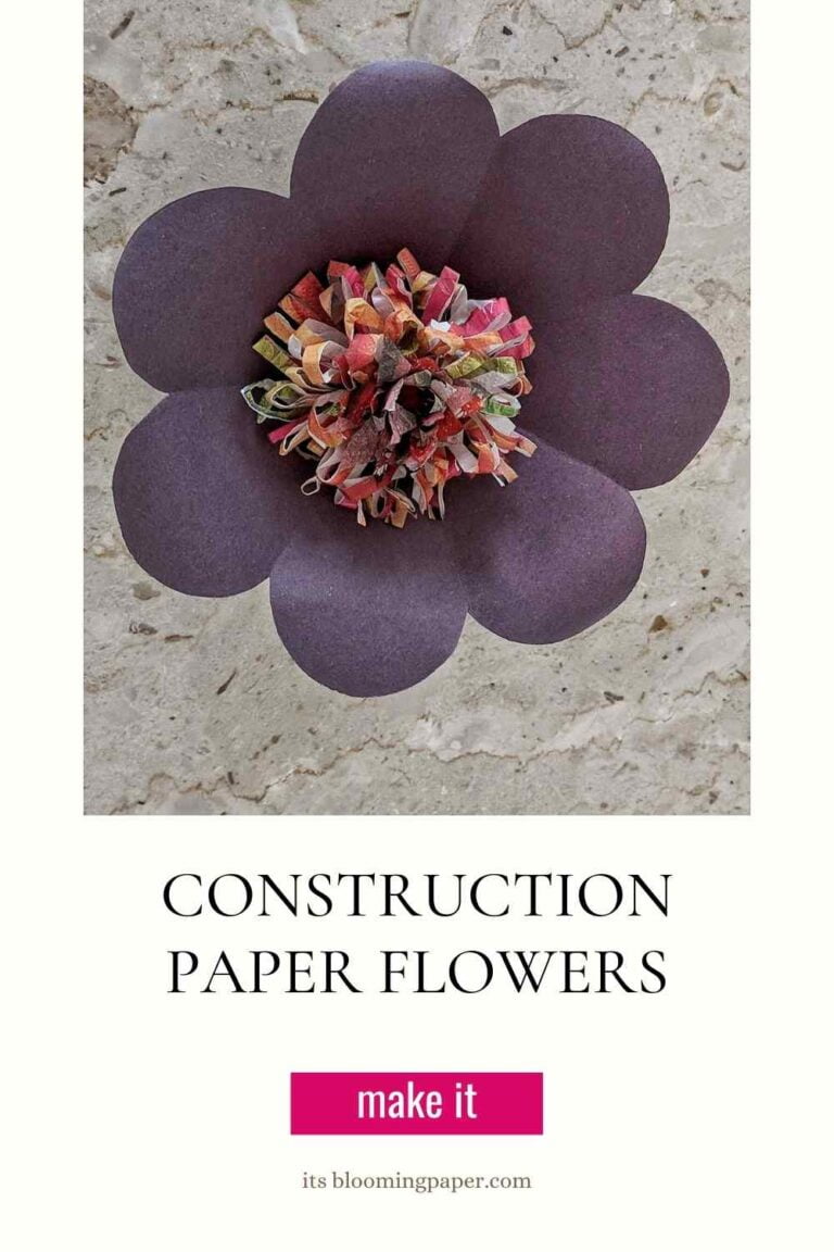 Easy Paper Flowers to Make Whenever - Its Blooming Paper