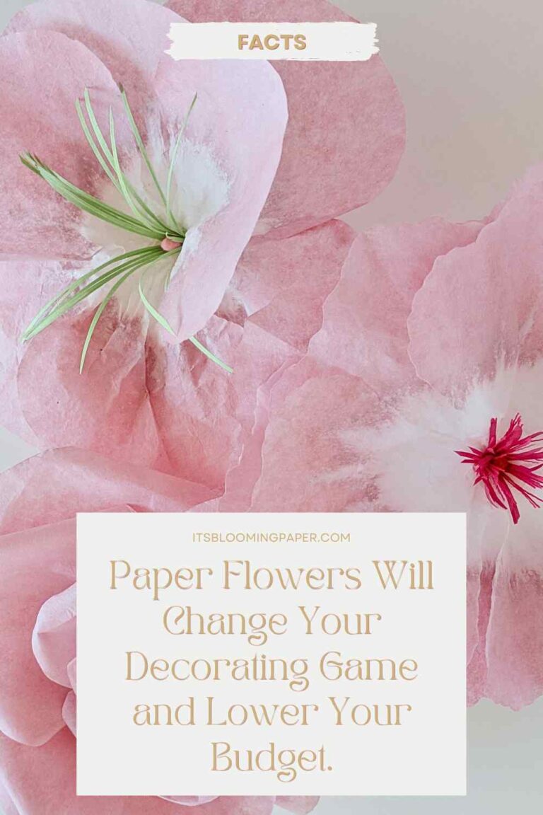 Easy Paper Flowers to Make Whenever - Its Blooming Paper