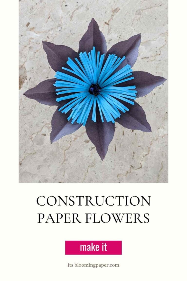 Easy Paper Flowers to Make Whenever - Its Blooming Paper