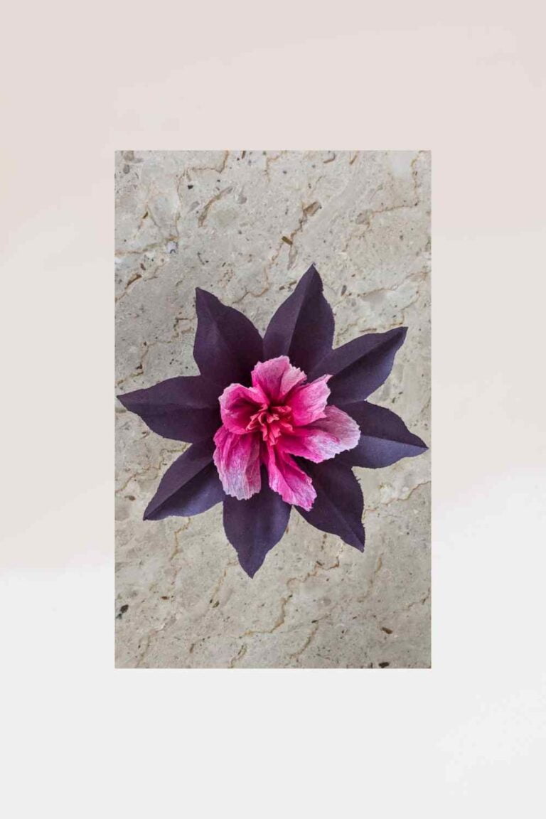 Construction Paper Flowers - Create Clusters - Its Blooming Paper
