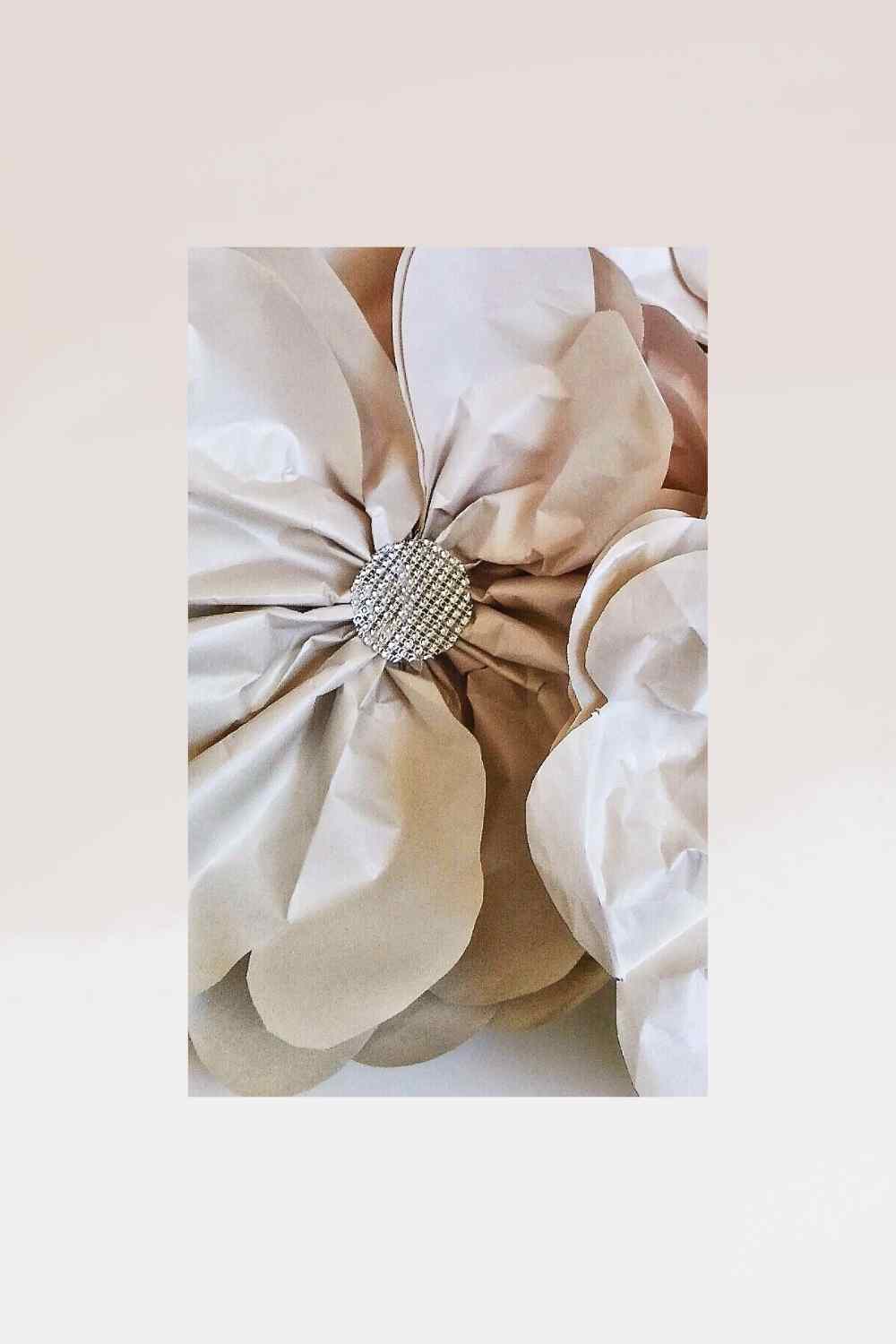 Newsprint Paper Flowers is Beautiful News - Its Blooming Paper