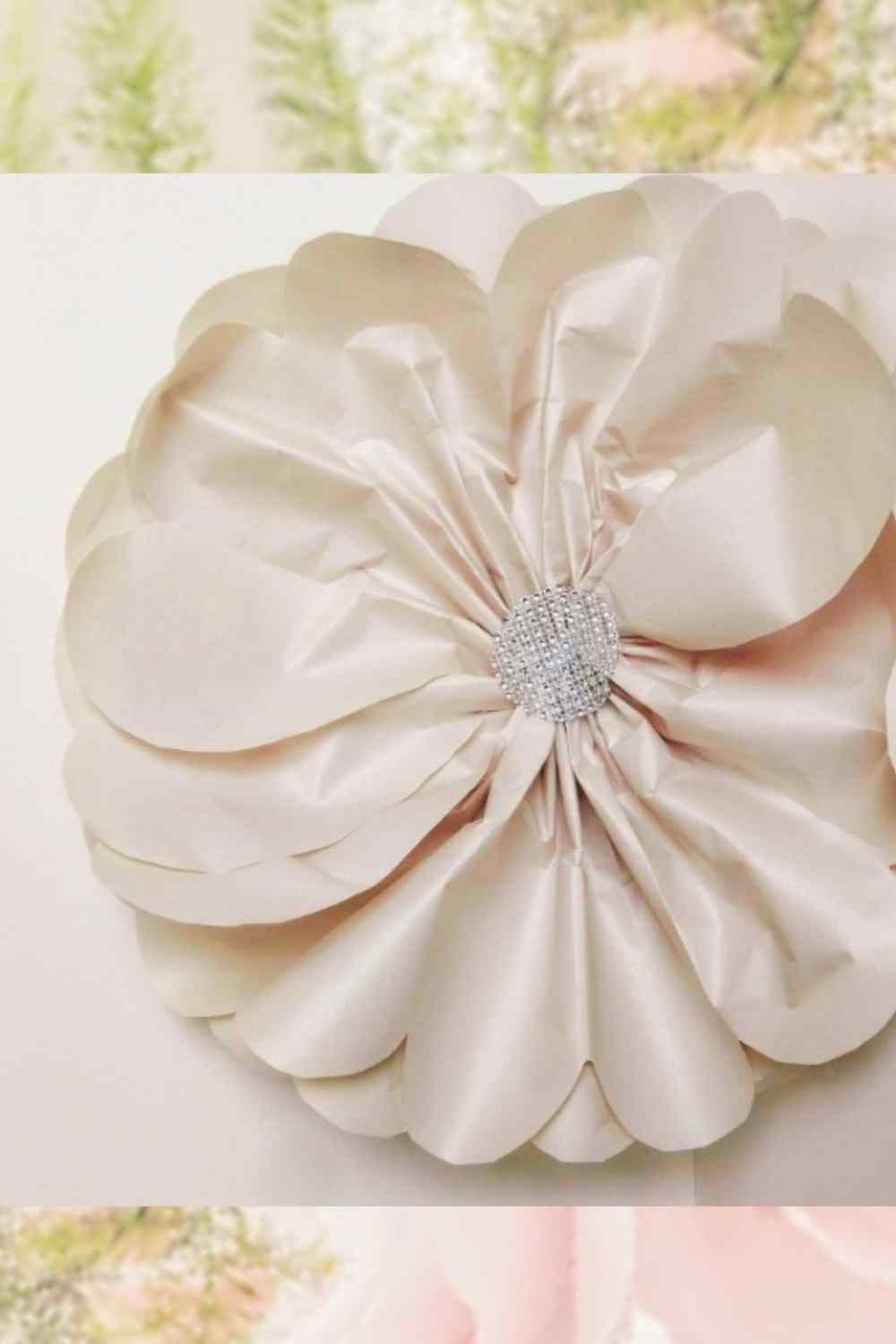 Newsprint Paper Flowers is Beautiful News - Its Blooming Paper