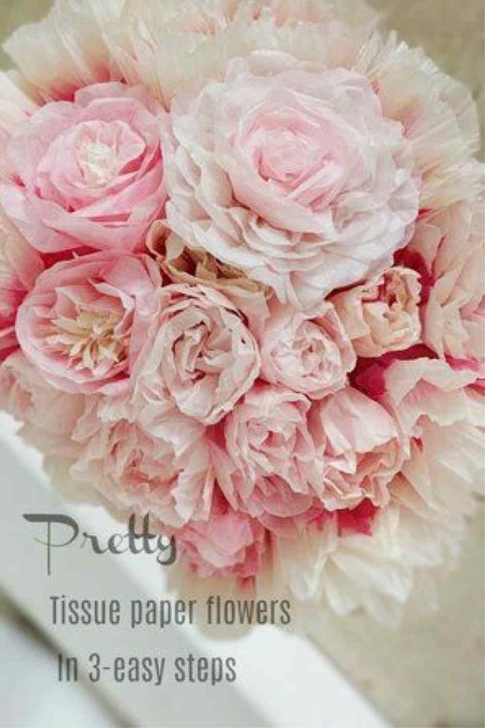 Tissue Paper Flowers Won't Break the Bank - Its Blooming Paper