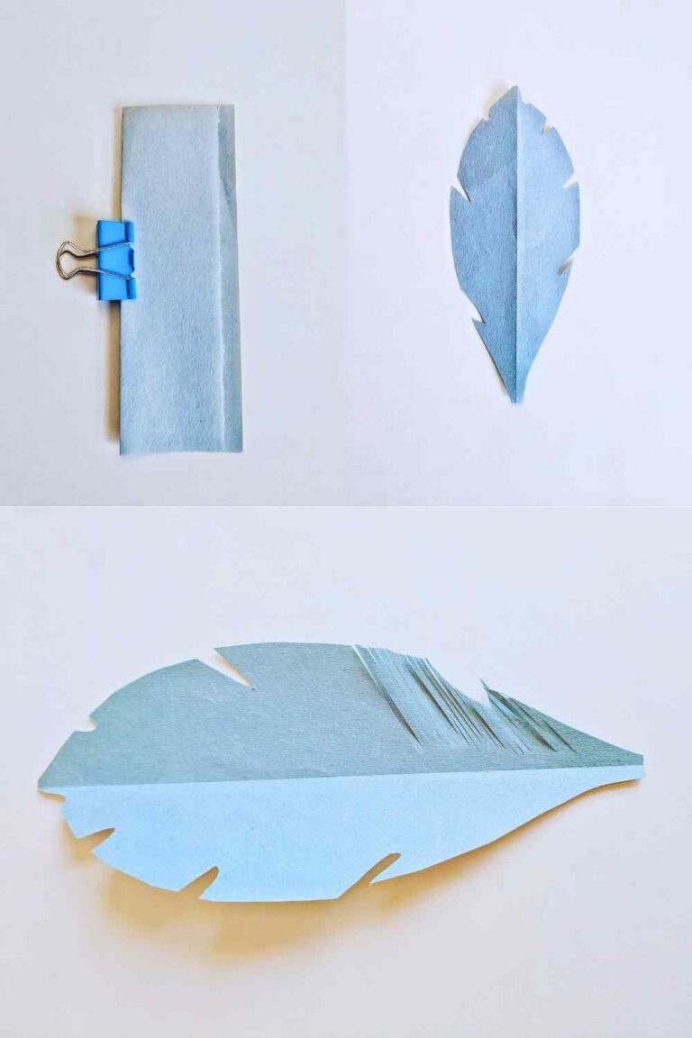 Paper Feathers - Make Them Gorgeous - Its Blooming Paper