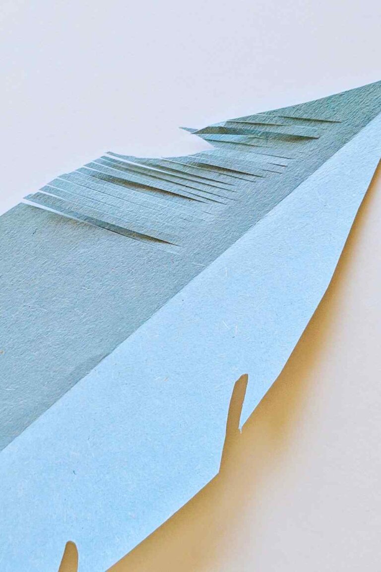 Paper Feathers - Make Them Gorgeous - Its Blooming Paper