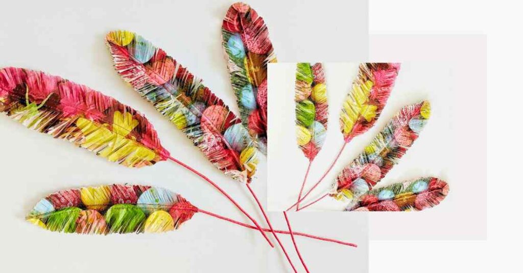 Paper Feathers - Make Them Gorgeous - Its Blooming Paper