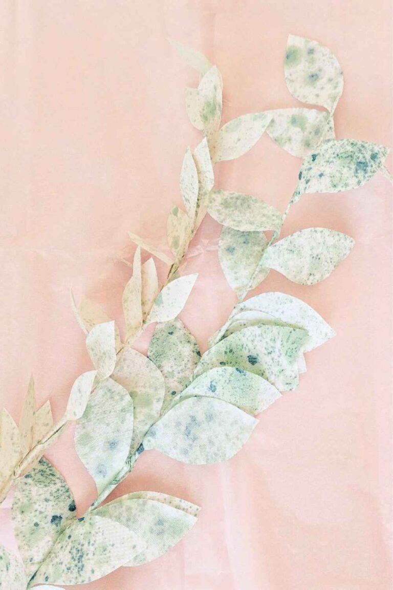 Paper Leaves -Make With a Simple Twist - Its Blooming Paper