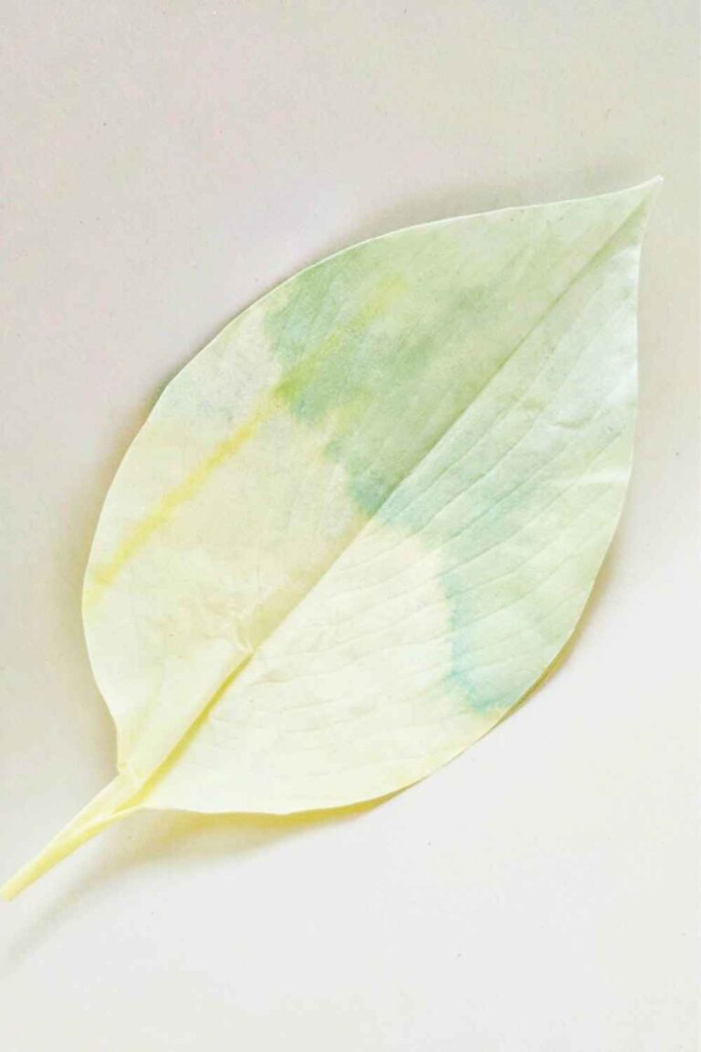 Paper Leaves -Make With a Simple Twist - Its Blooming Paper